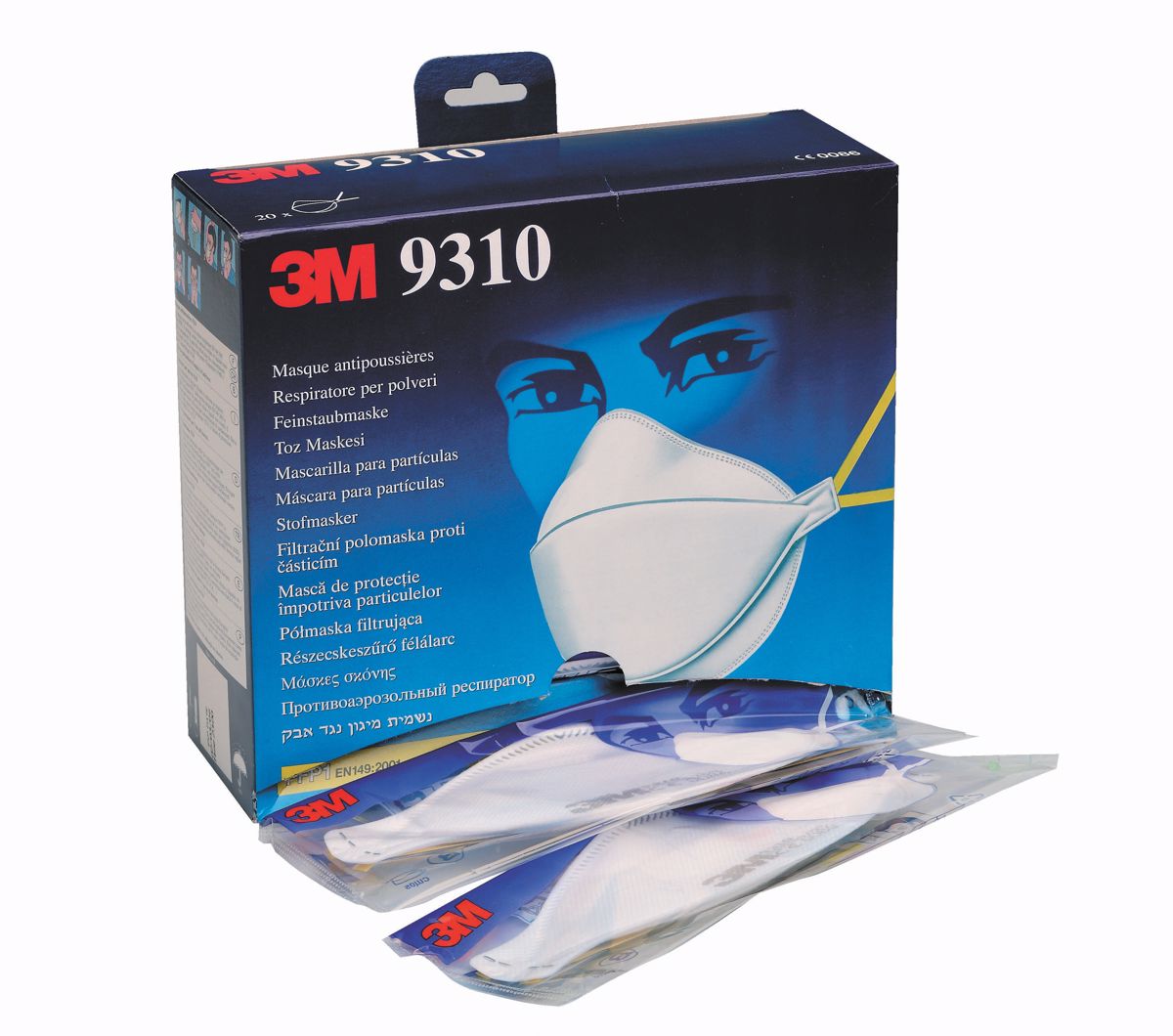 3M 9310+ GEN2 Aura Resp.FFP1 | K a P O