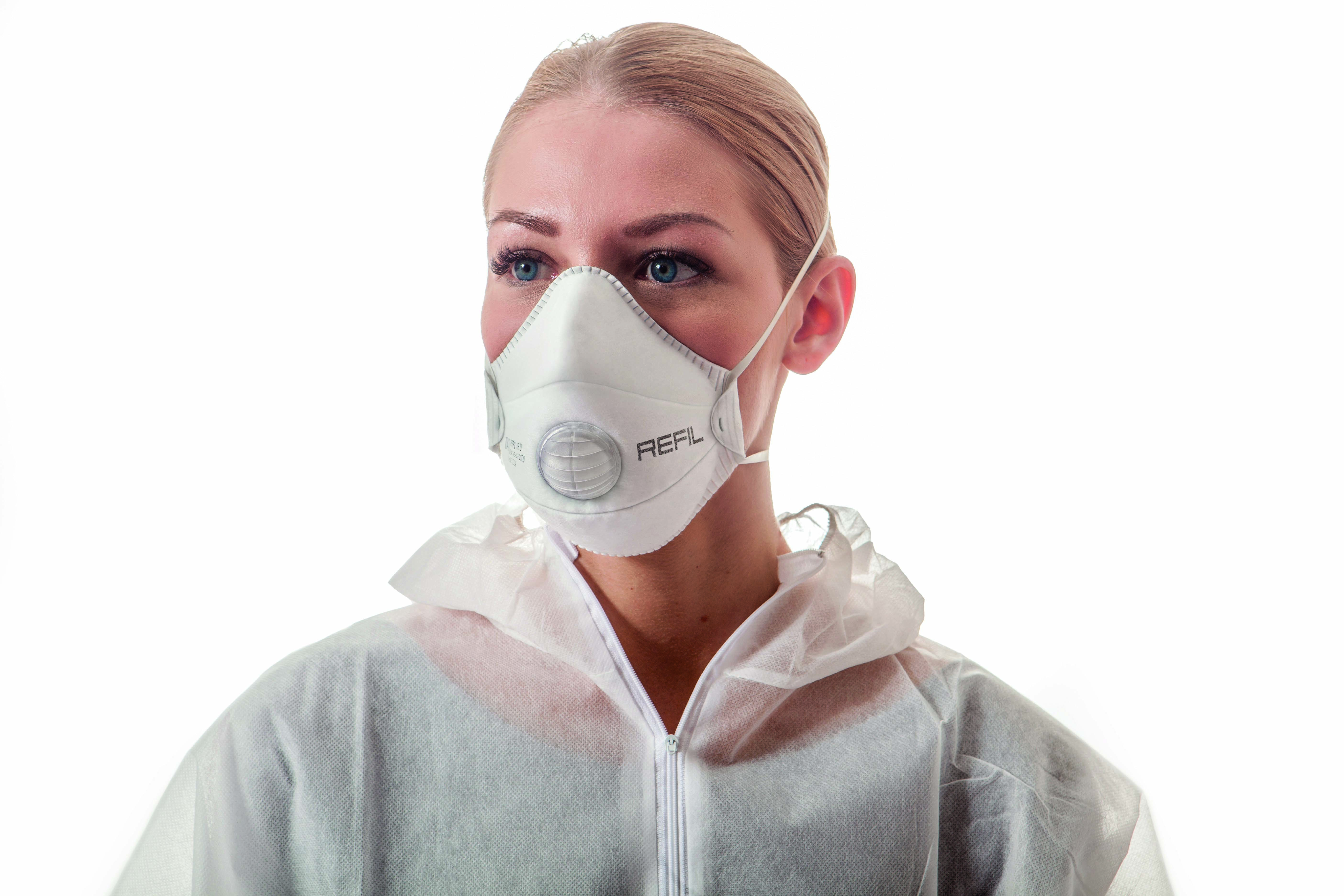 REFIL 1032 Respir FFP2 tvarov. s ventil | K a P O